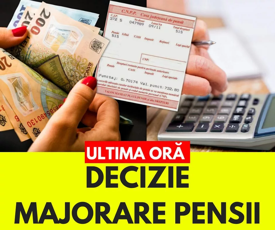 Este săptămâna decisivă pentru creșterea pensiilor. Anunțuri importante de la guvern - Femina.ro