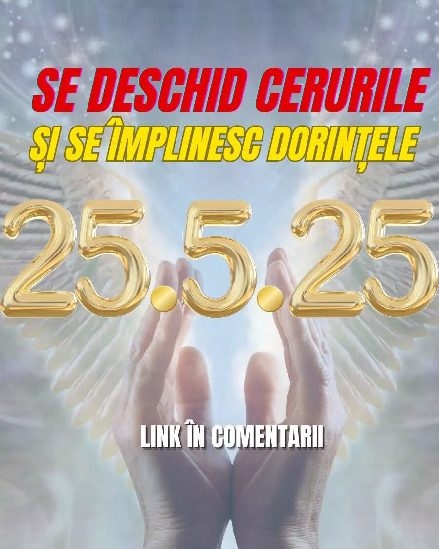 25 mai 2025 – Ziua în care cerurile se deschid. Portal energetic rar ...